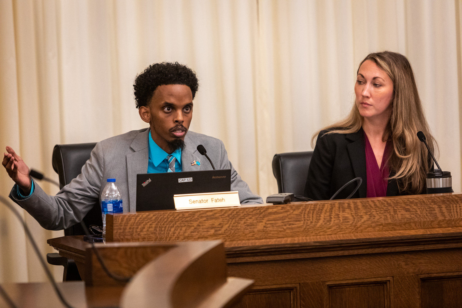 Senator Omar Fateh ordered to undergo campaign finance training