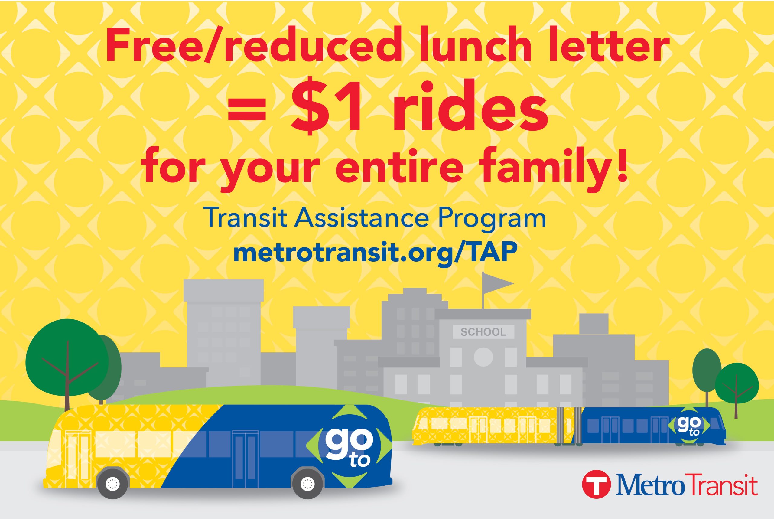 Ride Metro Transit for $1 with the Transit Assistance Program (TAP ...