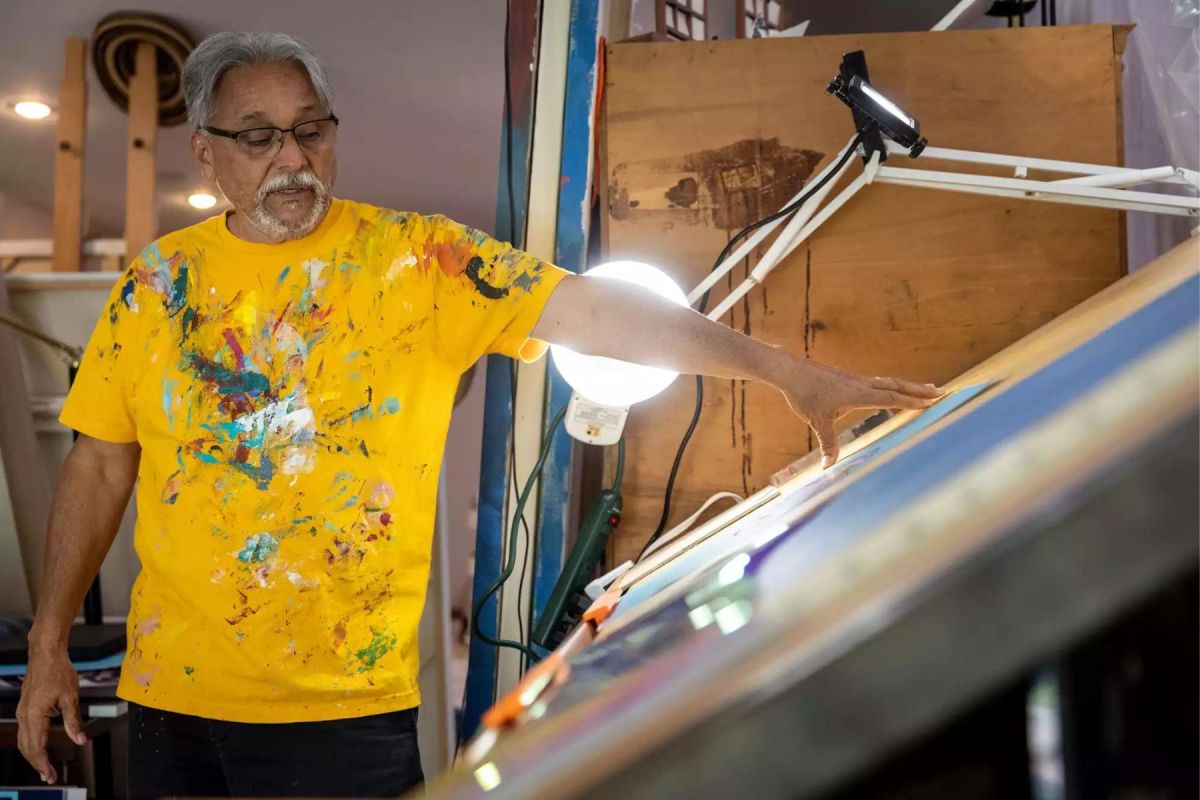 Minnesota artist has deep roots in Chicano art movement.