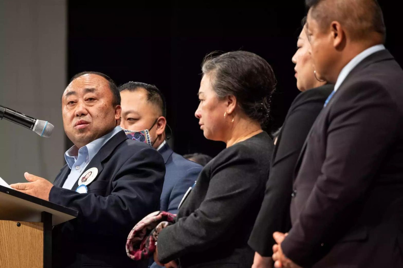 Library, mural honors former St. Paul School Board Chair Marny Xiong.