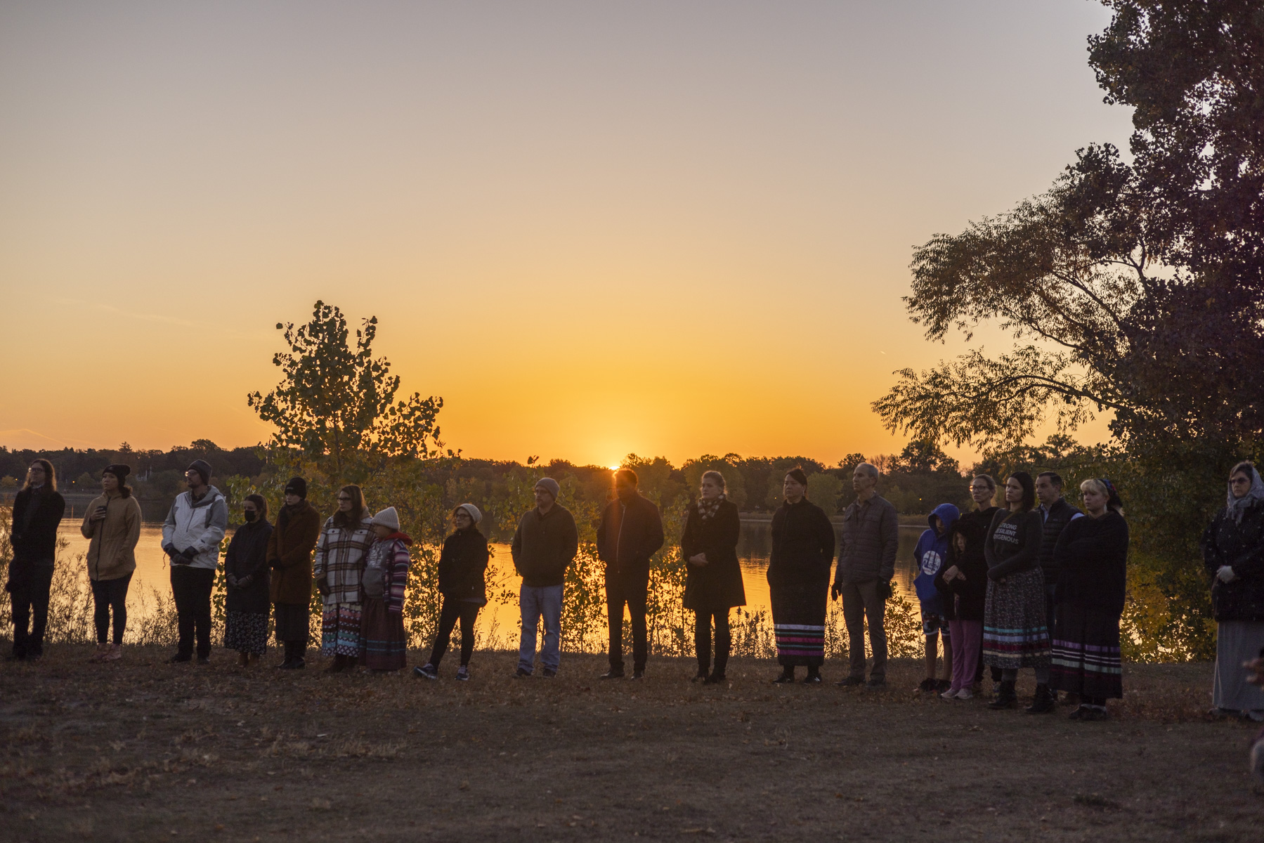 Indigenous People's Day kicks off with sunrise ceremony at Bde Maka Ska