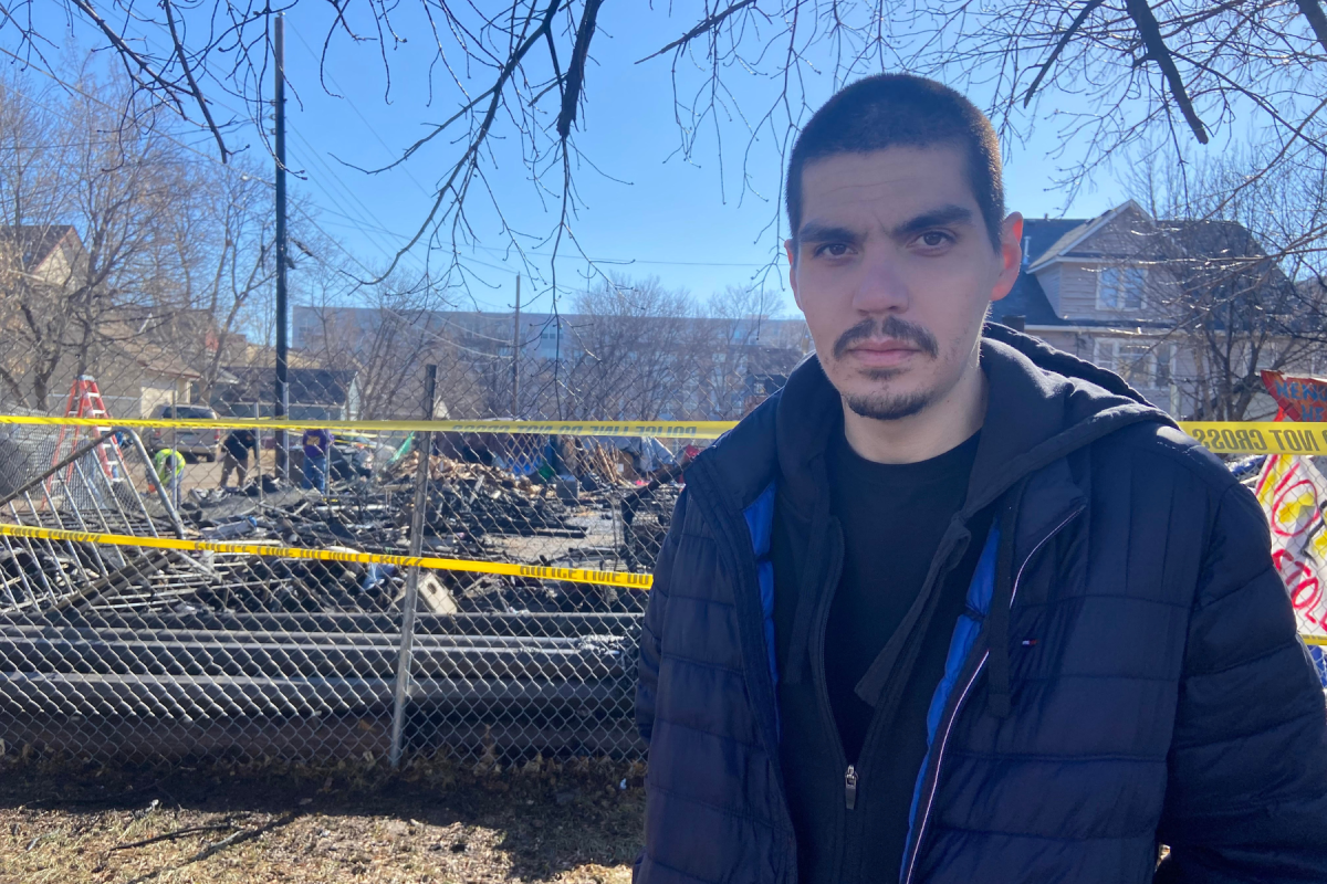 Fire destroys Camp Nenookaasi homeless encampment