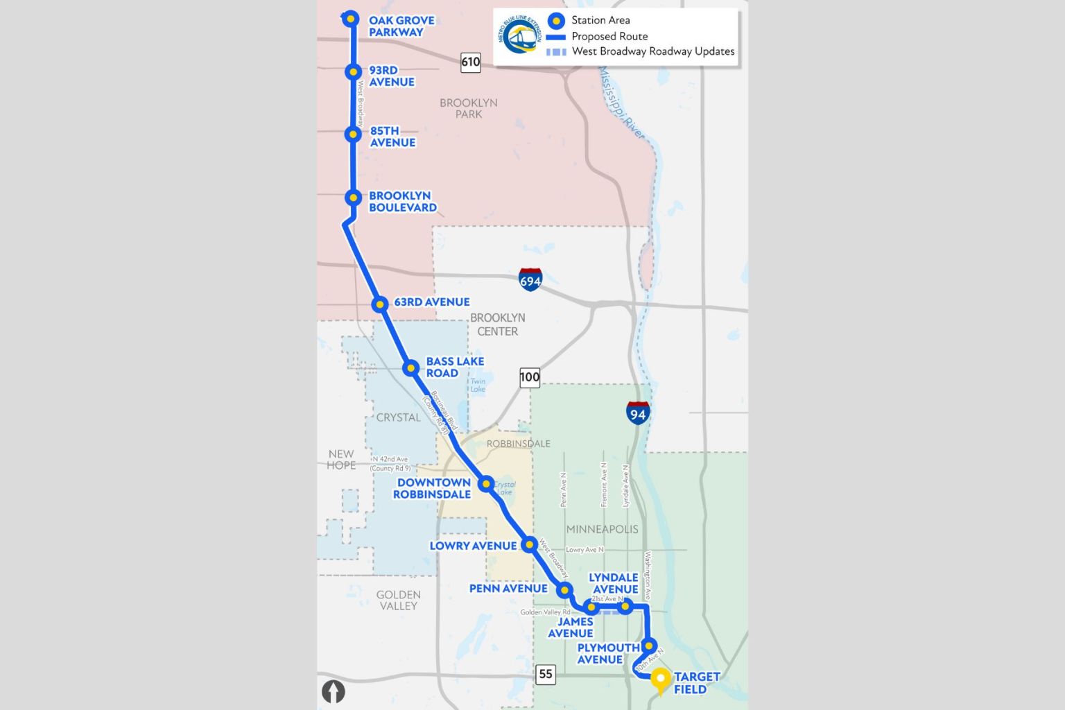 Blue Line extension project clears hurdle after Thursday vote