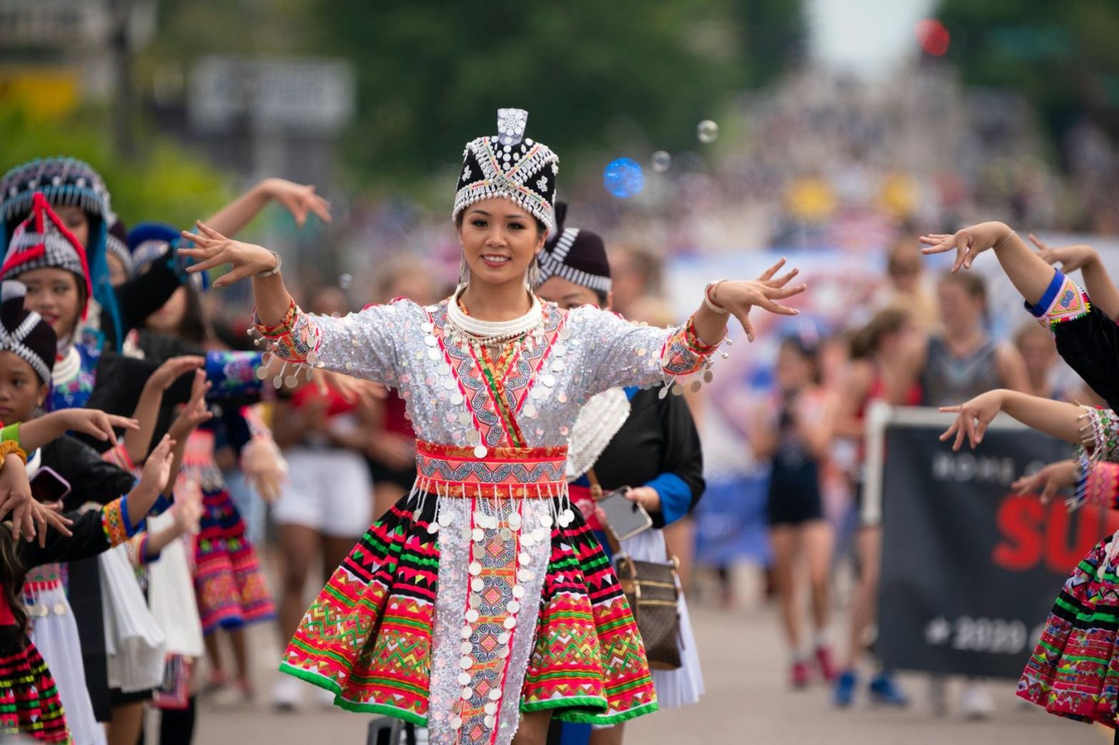 How did Minnesota become a hub for Hmong people?