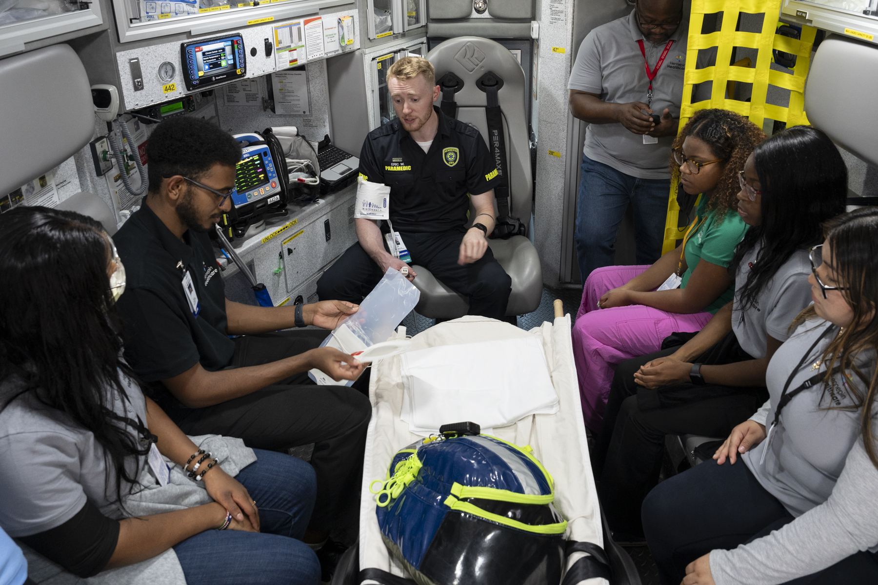 Health care internships steer teens toward medical careers.