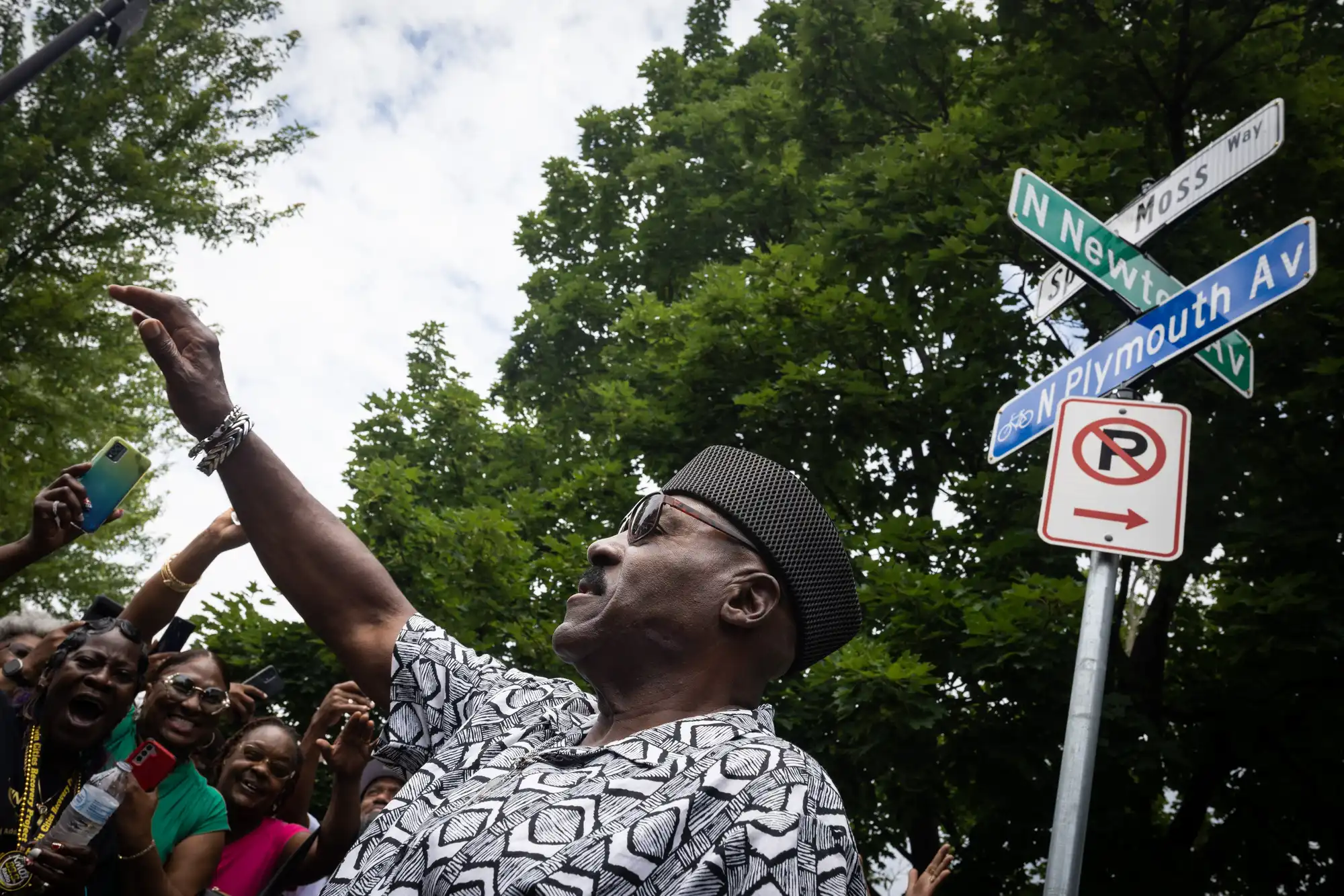 Minneapolis names section of Plymouth Avenue after Spike Moss