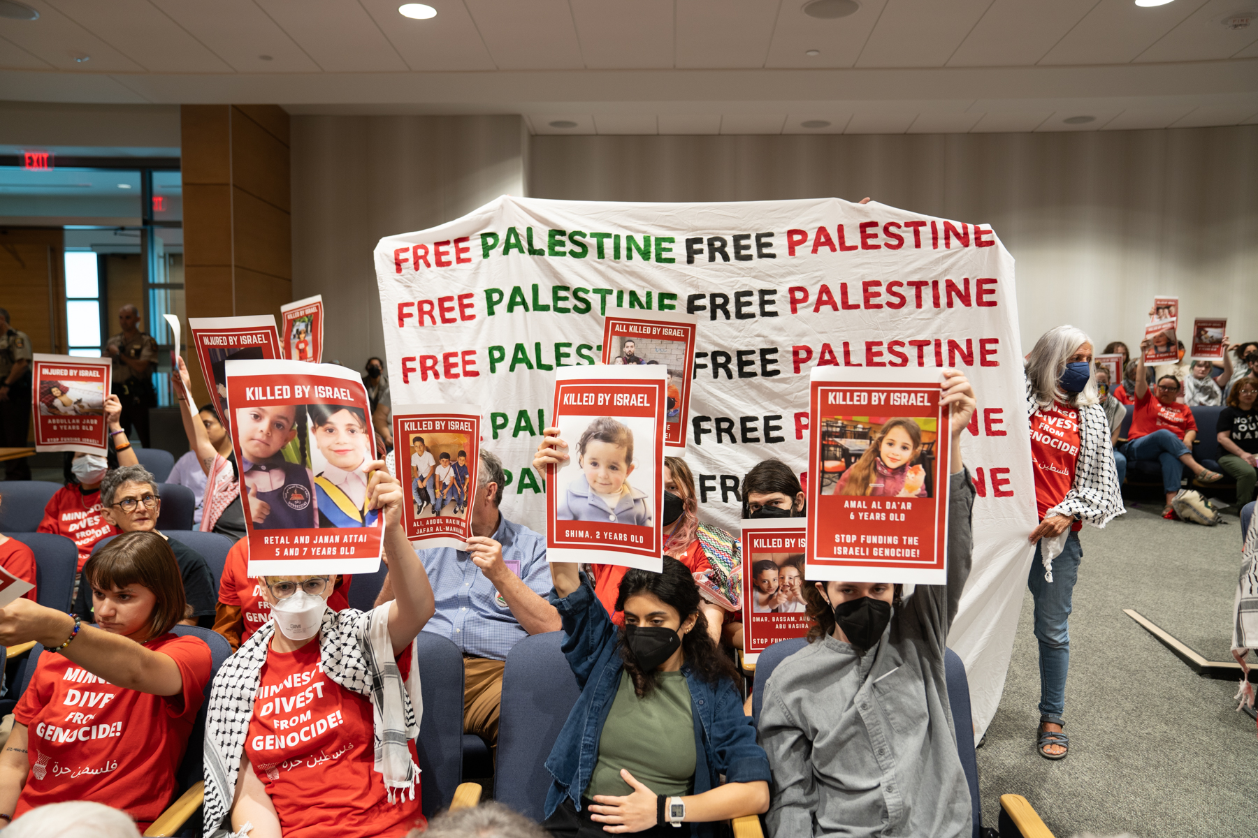 Protesters demand Walz, Minnesota divest from Israel