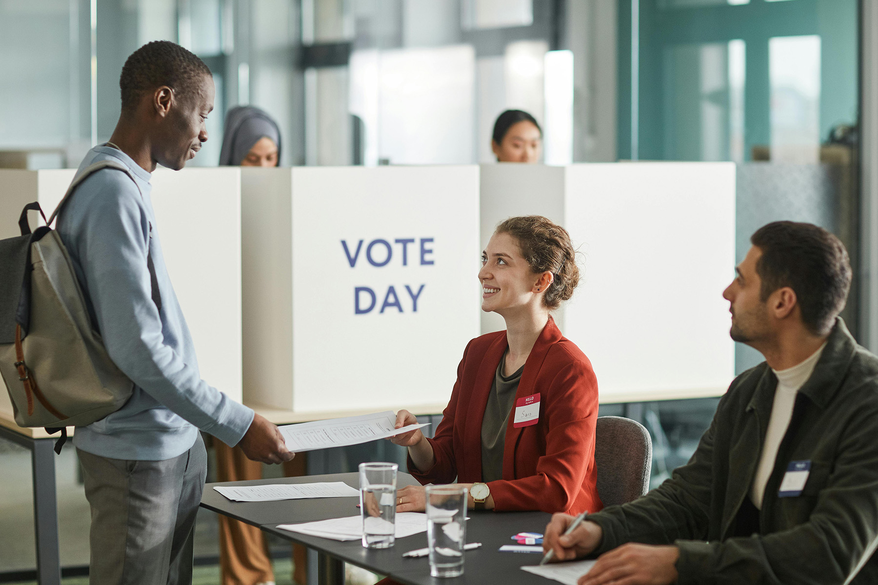 Here’s How to Register and Vote on Election Day